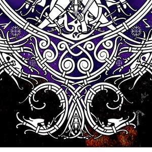 Odin Learning the Runes Print - Night Variation - Inspired by ...