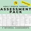 Teacher Rating Scale: Language, Grades K-2 Worksheet for Speech Therapy ...