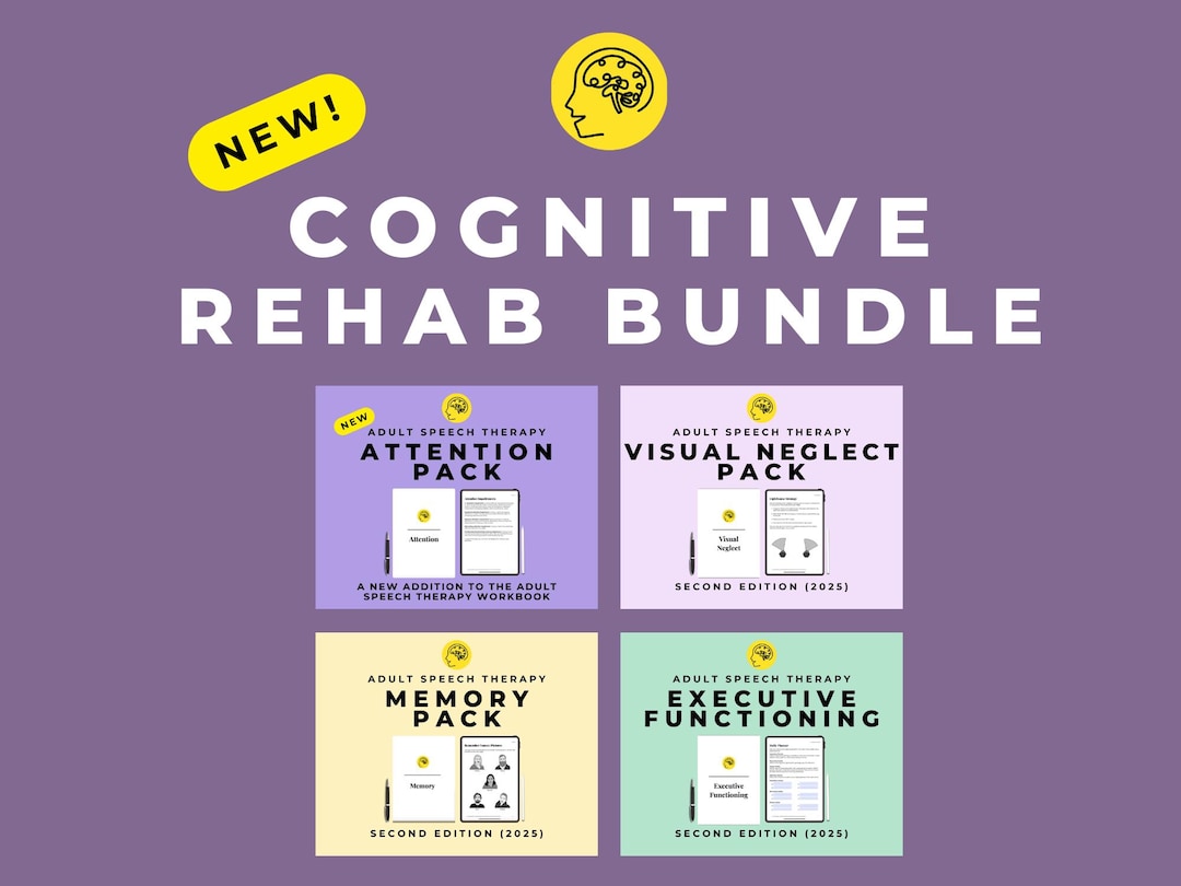 Cognitive Rehabilitation Bundle: Executive Functioning, Attention ...