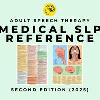 SLP Big 9 Study Chart: Speech-language Pathology ASHA Scope (PDF ...