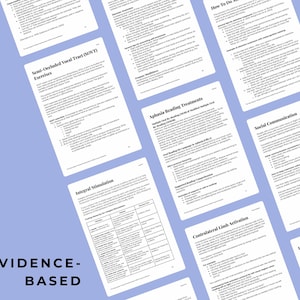 The Adult Speech Therapy Protocols Pack, PDF, Strategies and Techniques ...