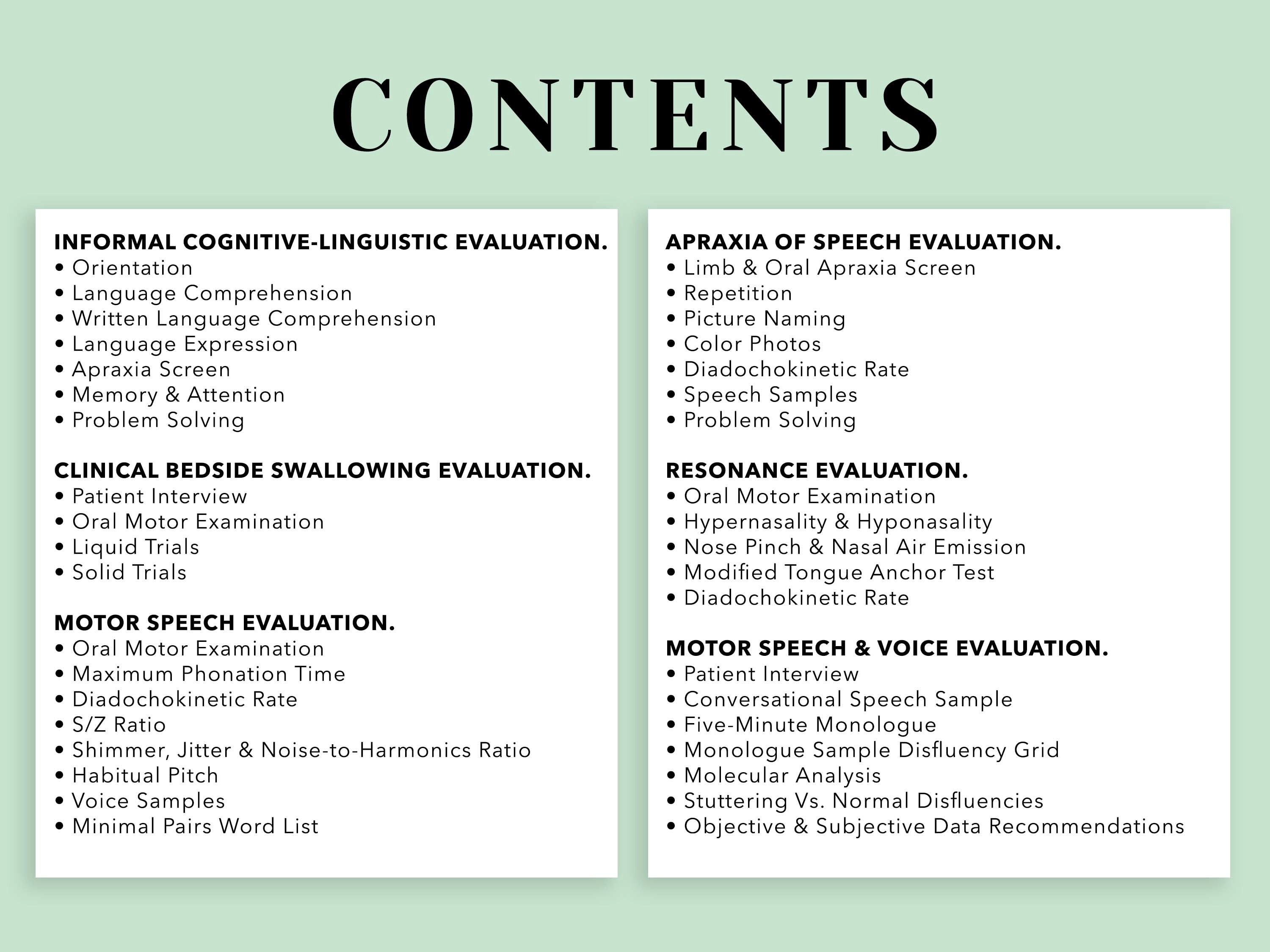 SLP Assessment Forms 6 Adult Evaluation Templates Aphasia - Etsy Australia