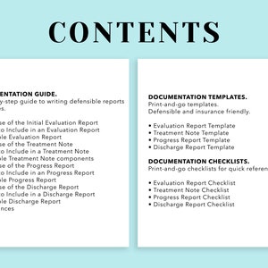 Documentation Guide, Speech Therapy Documentation Examples, Slp ...