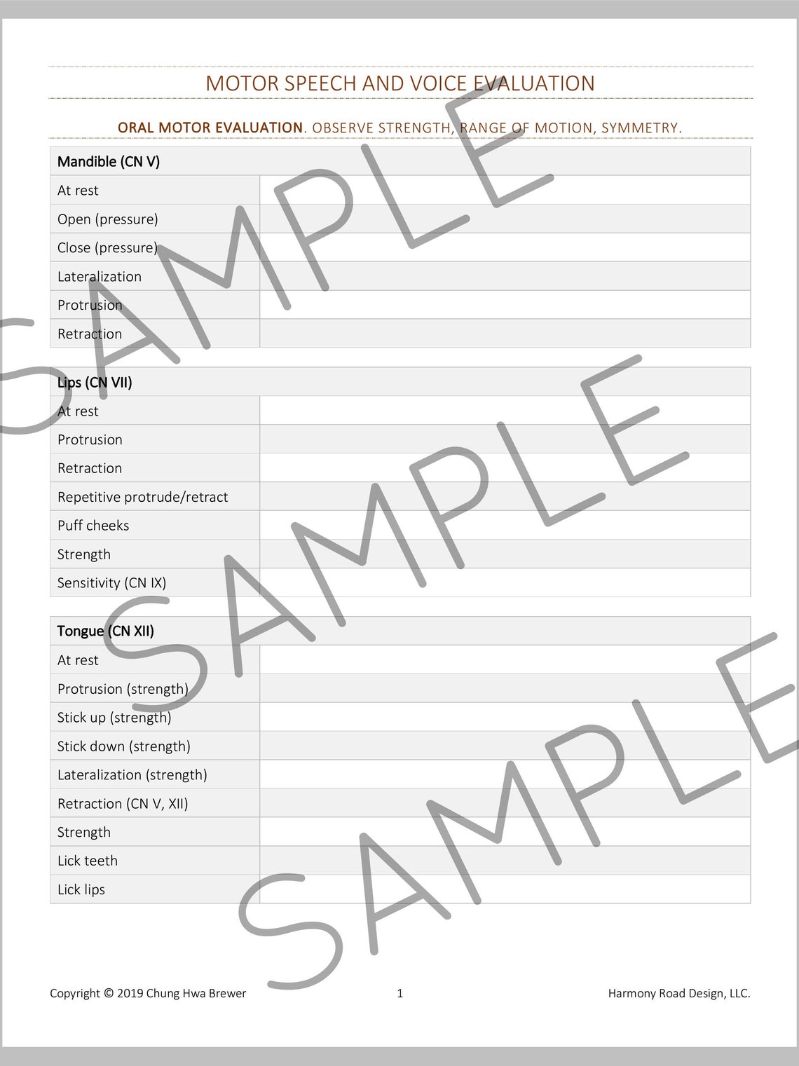 Virtual SLP Evaluation Forms 6 Adult Eval Templates PDF | Etsy Virtual SLP Evaluation Forms 6 Adult Eval Templates PDF | Etsy