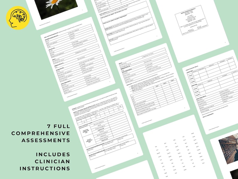 The Adult Speech Therapy Assessment Pack PDF, Informal Speech and ...