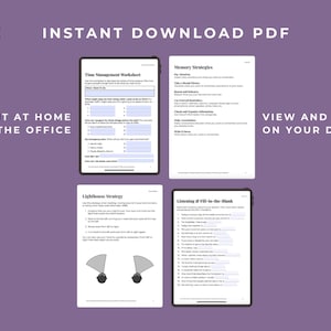 Cognitive Rehabilitation Bundle: Executive Functioning, Attention ...