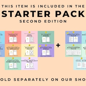 Cognitive Rehabilitation Bundle: Executive Functioning, Attention ...