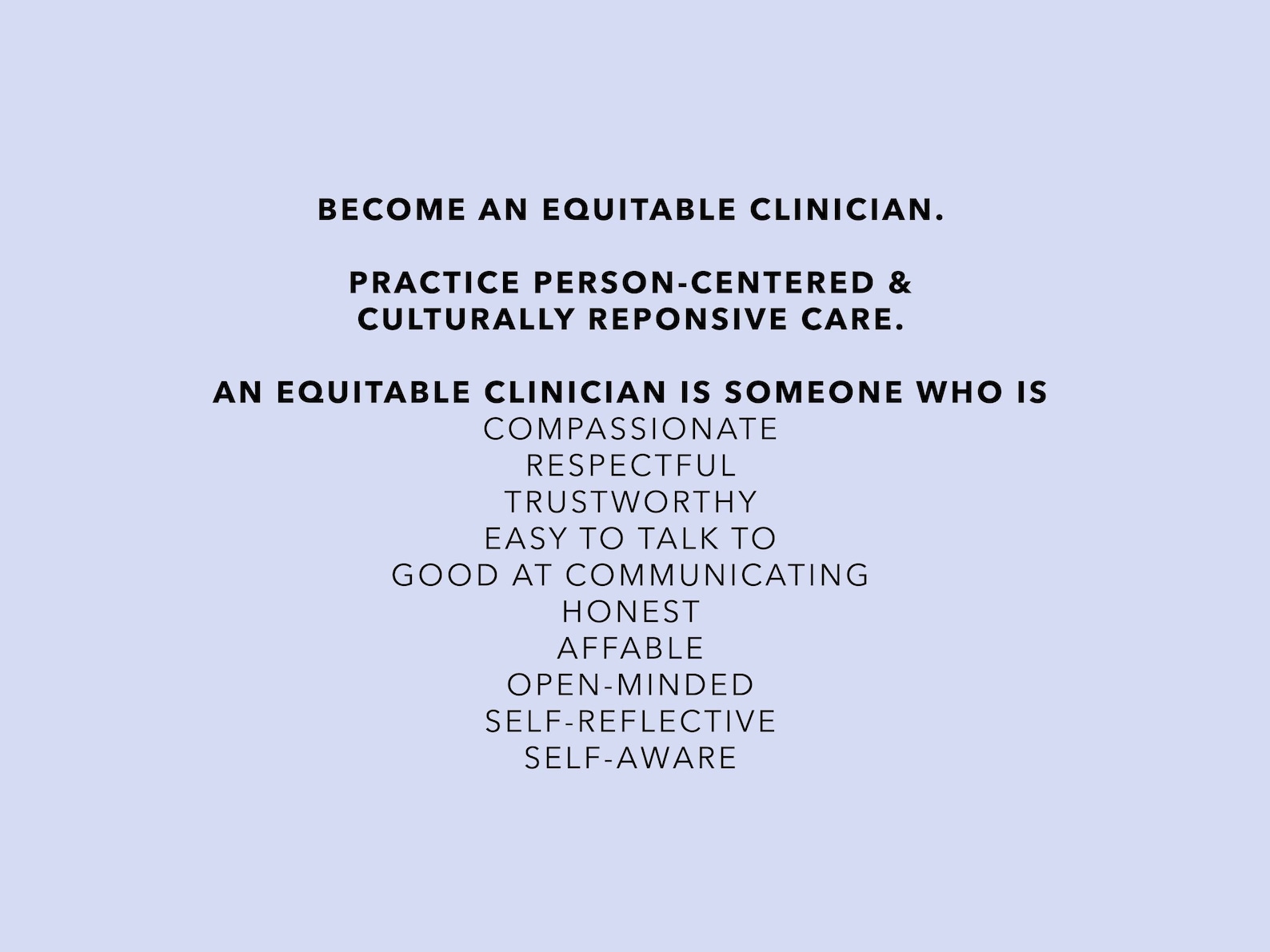 Cultural Competence Reference Chart for Health Care Providers, Person ...