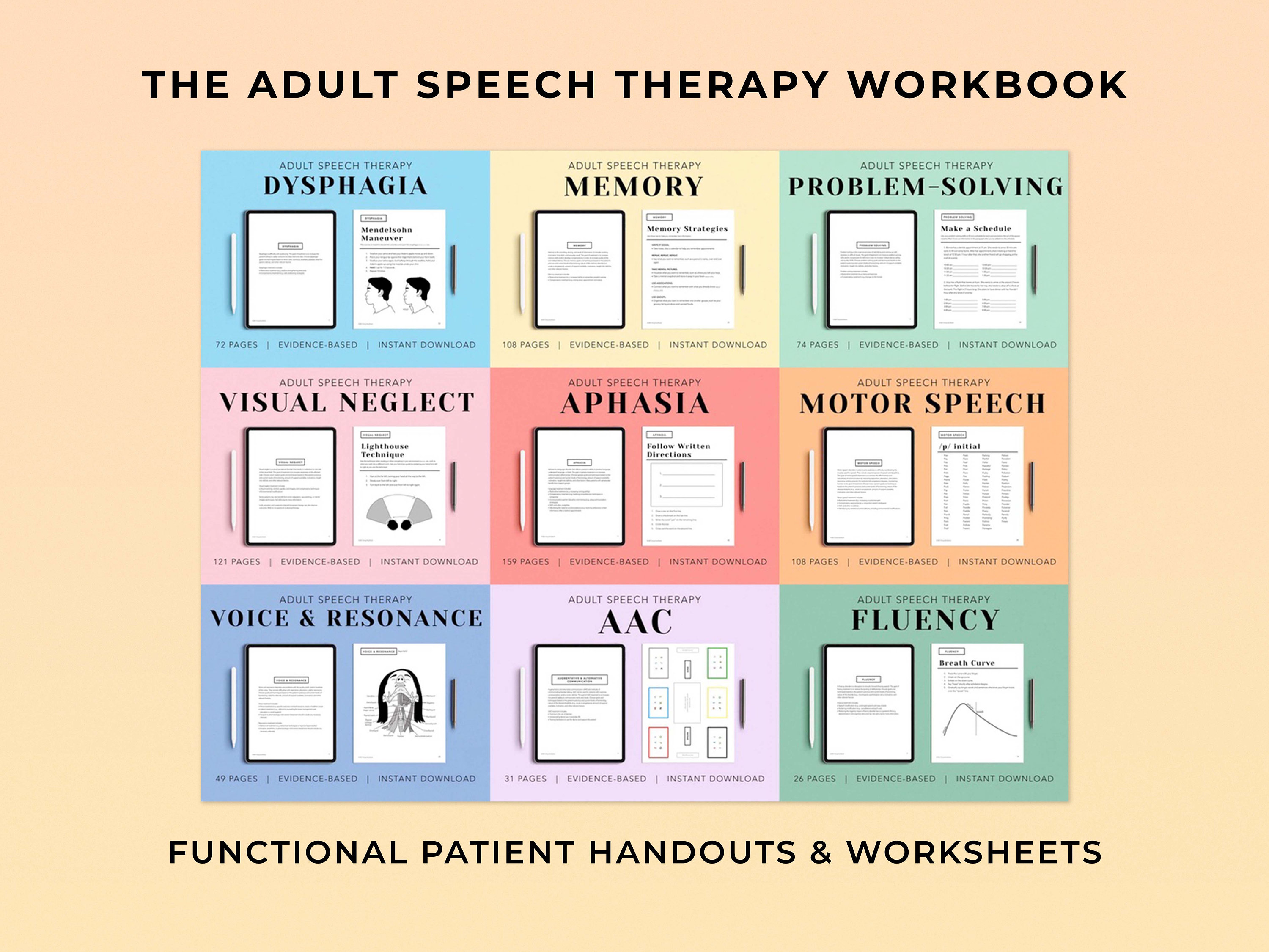 Adult Speech Therapy Exercises