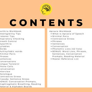 The Dysarthria & Apraxia Workbooks PDF Evidence-based Speech Therapy ...