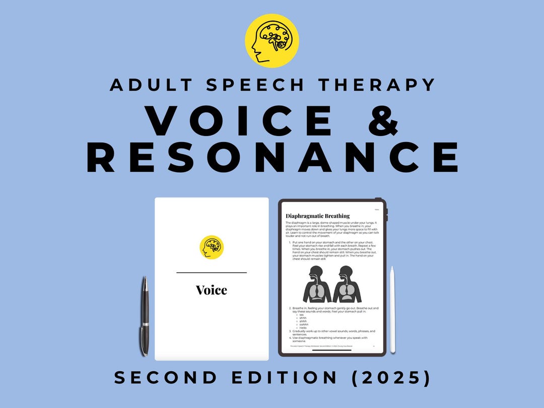 The Voice & Resonance Workbooks PDF for Voice Therapy Evidence Based ...