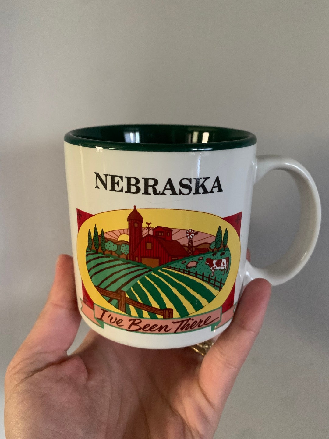 Vintage | Souvenir Mugs | Nebraska | I’ve Been There - Etsy