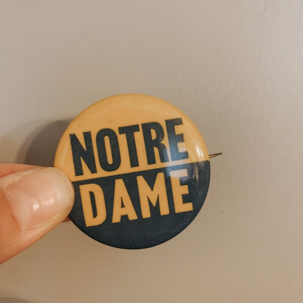 Notre Dame Pin - Etsy