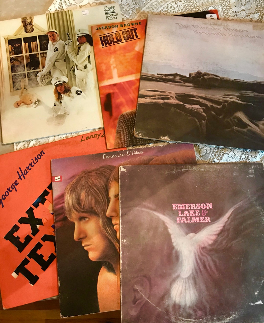 Vintage | Vinyl Records | Set of Six | Miscellaneous Artists - Etsy