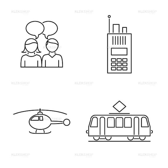 Telecommunication Icons