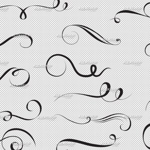 Swashes Svg Bundle, Flourish SVG, Swoosh SVG, Stroke Svg, Ornaments Svg ...