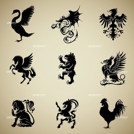 Coat Of Arms Animal Symbols