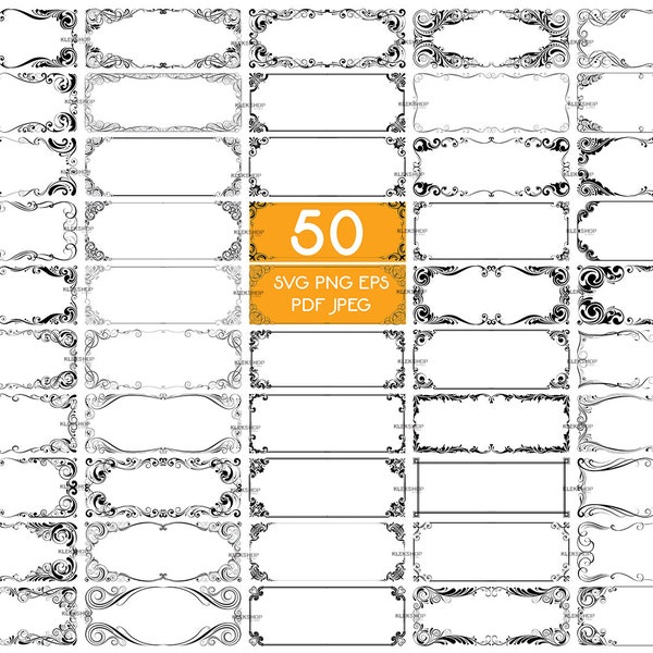 Decorative Labels - Etsy