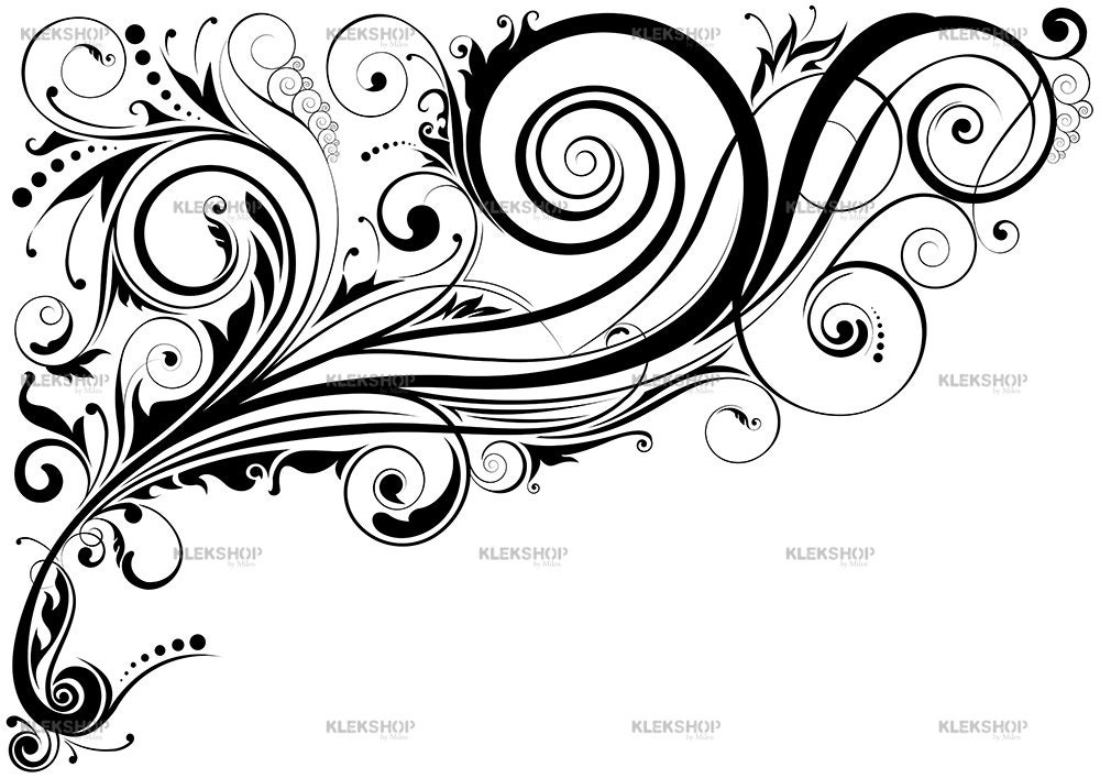 Ecke Svg ein Ornament Svg Dekor Svg Barock-Rahmen Svg | Etsy