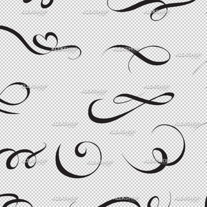 Swashes Svg Bundle, Flourish SVG, Swoosh SVG, Stroke Svg, Ornaments Svg ...