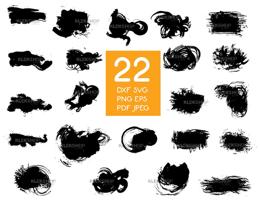 Paint Brushes Svg, Brush Stroke SVG, Brush Stroke Clipart, Brush Stroke ...