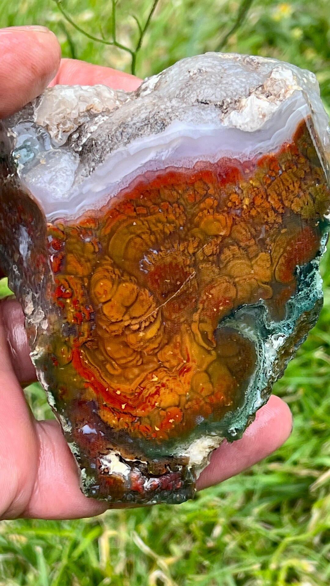 Natural Moss Agate Rough Slab.100% Natural. Agate Specimen . - Etsy