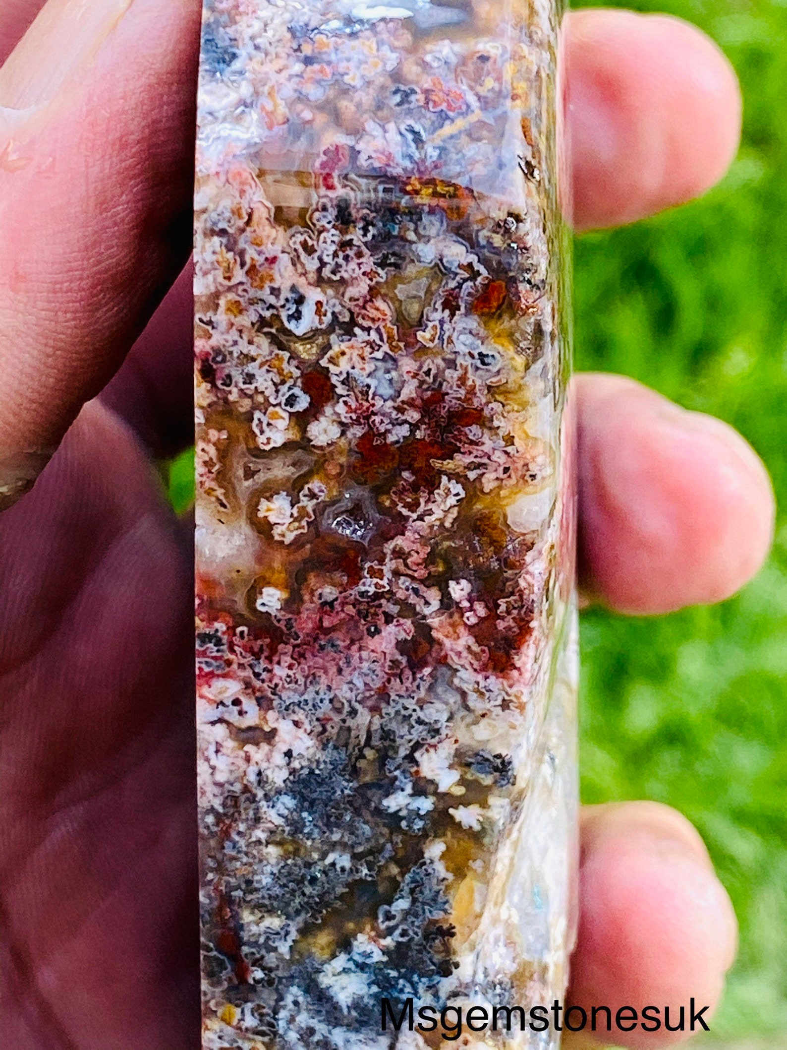 Rare Plume Agate Rough Slab Top Quality Colourfulagate - Etsy