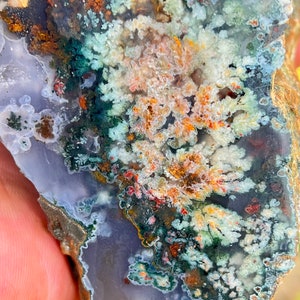 Amazing Landscape Plume Agate Stone .rare Plume Agate Rough, Agate ...