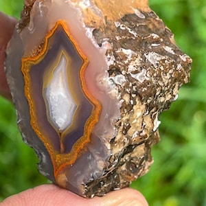 Pair of Banded Agate Rough,agate Specimen, Top Quality, Colourful,agate ...