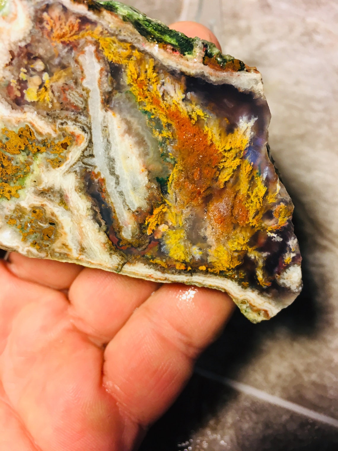Rare Plume Agate Rough Top Quality Colourfulagate - Etsy