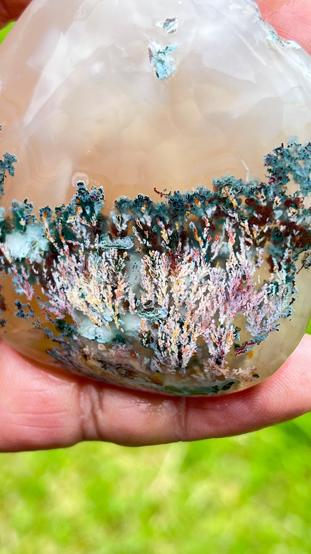 Natural Plume Agate Stone. Rare Agate Slab, Agate Specimen. - Etsy