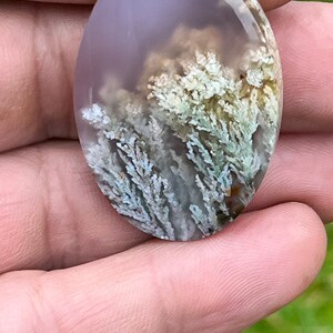 Natural Galaxy Cooper Creamy Colours Plume Agate Cabochon & Rare Agate ...