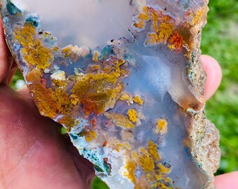 Rare Plume Agate Rough Top Quality Colourfulagate | Etsy