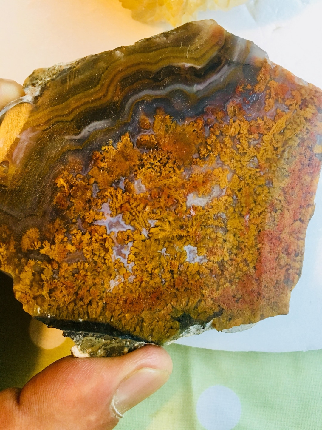Carey Plume Agate Slab. High Quality Agate. 100% Natural. - Etsy