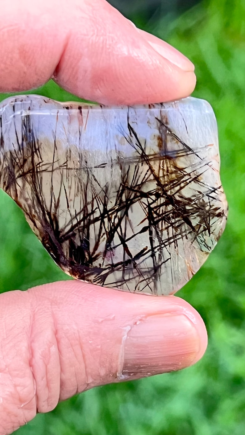 Rare Golden Rutile Quartz Crystal Rough. Agate Crystal Stone,100% ...