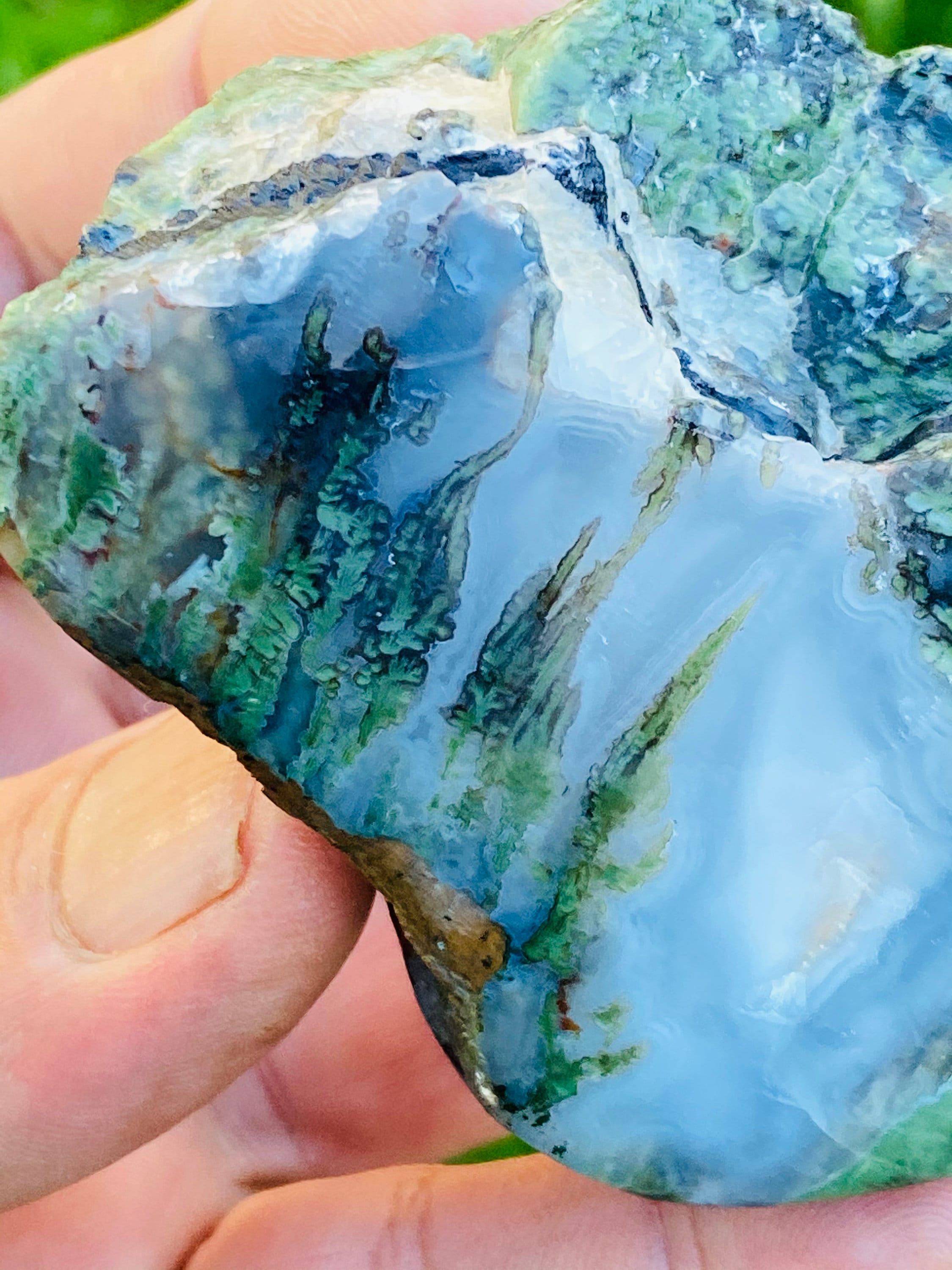 Natural Moss Agate Stone, High Quality Moss Agate Rough Slab. - Etsy