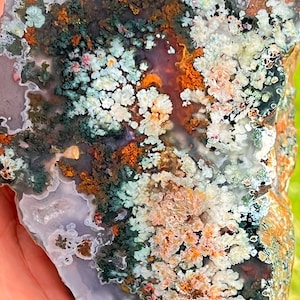 Amazing Landscape Plume Agate Stone .rare Plume Agate Rough, Agate ...