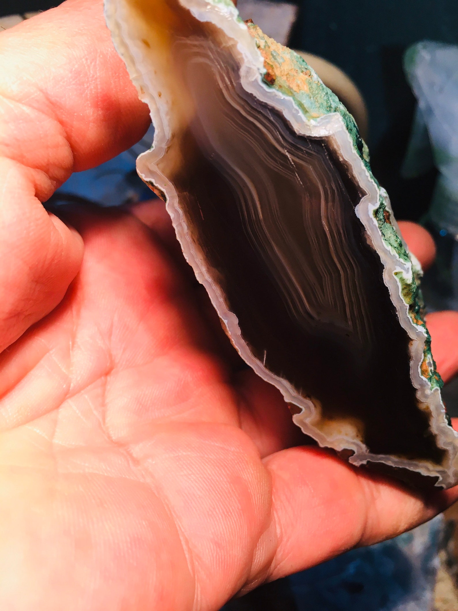 Natural Black Agate Rough Slabs.100% Natural. - Etsy