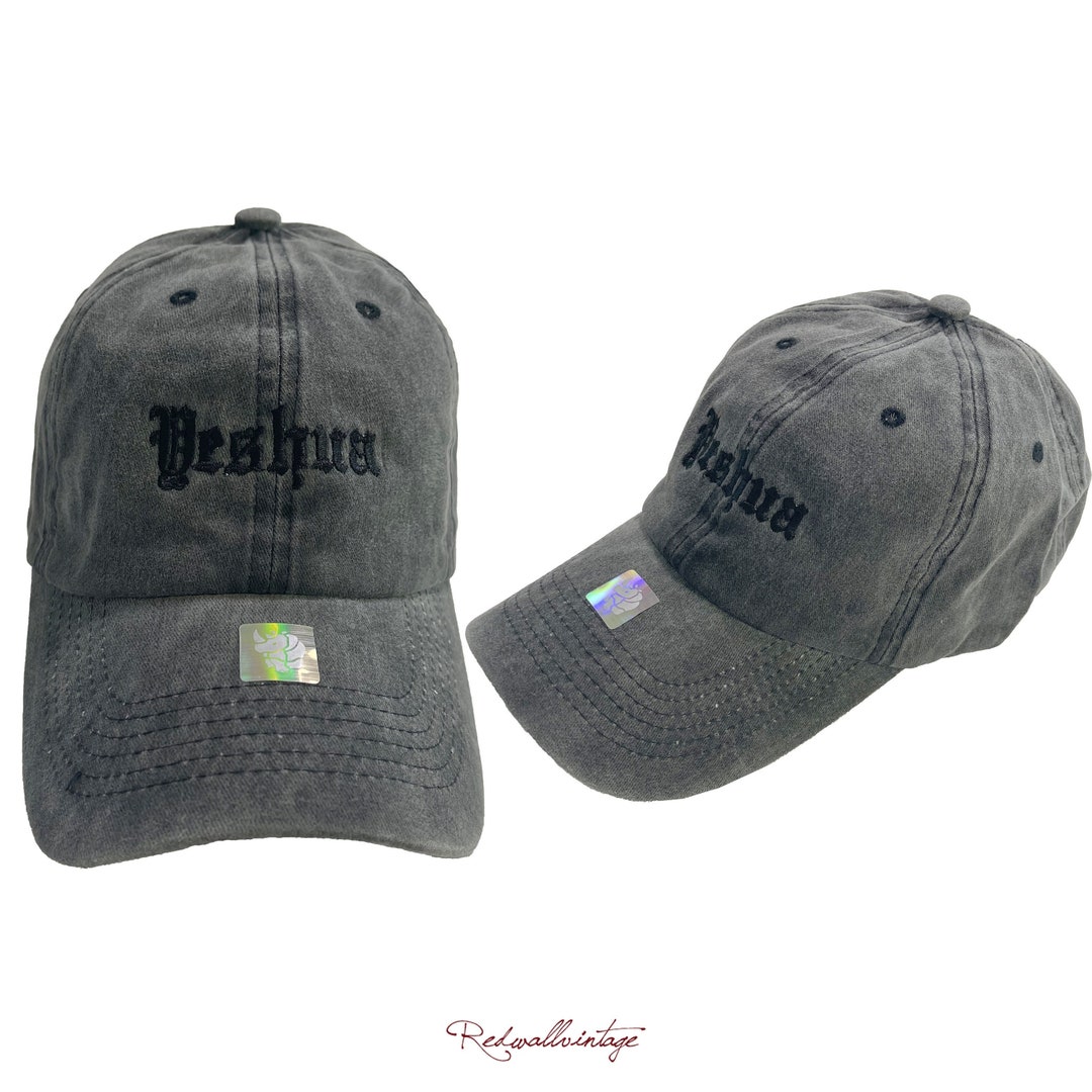 Yeshua ישוע Distressed Dad Hat, Jesus Messiah Ball Cap, Vintage Hats ...