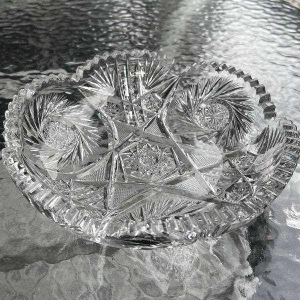 Cut Crystal Plates - Etsy