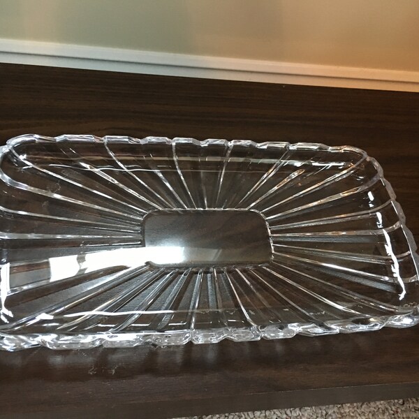 Crystal Platter - Etsy