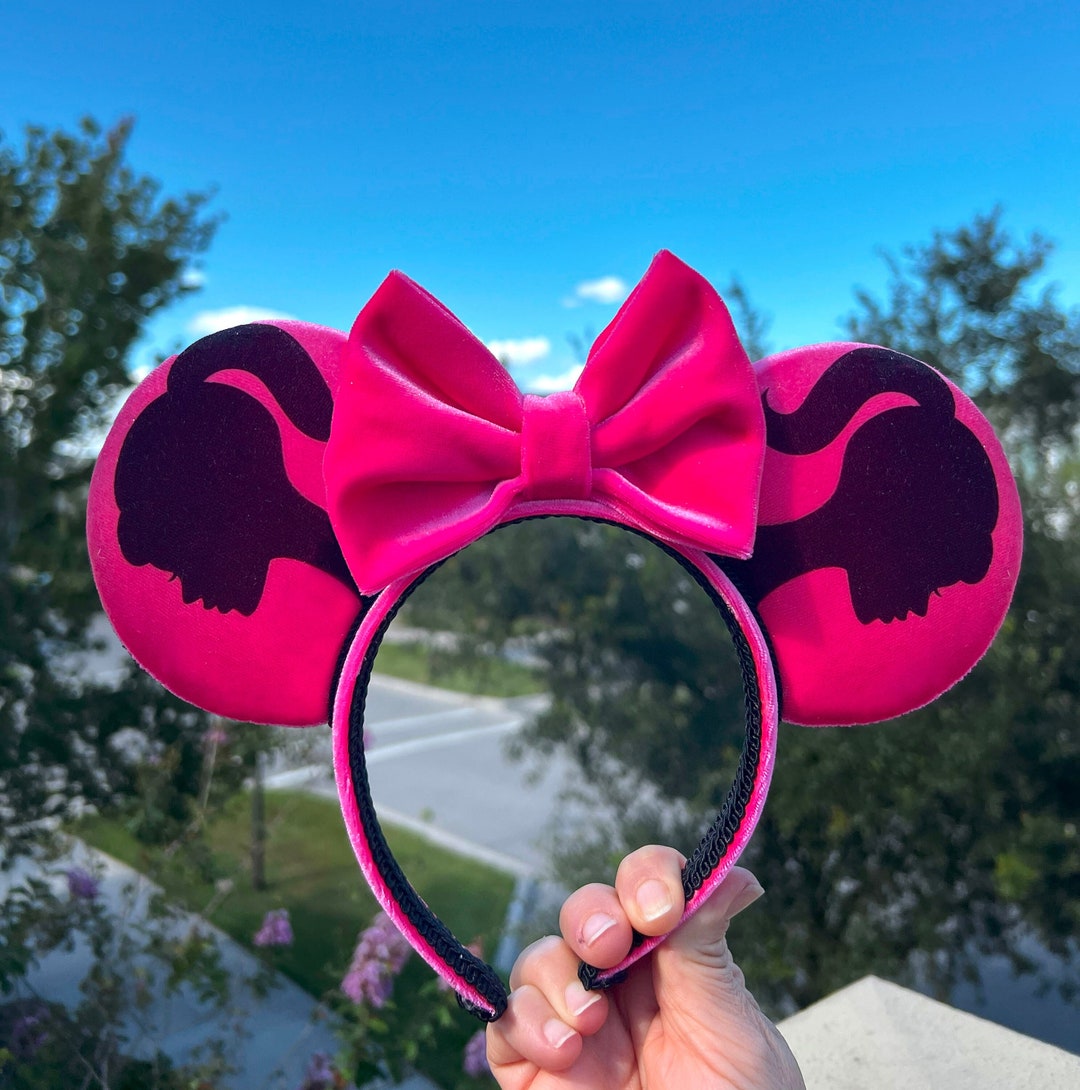 Pink Barbie Velvet Mouse Ears Minnie Ears Mickey Ears - Etsy