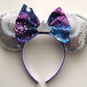 Space Mountain Inspired Mouse Ears, Disney Ears, Minnie Ears, Mickey ...