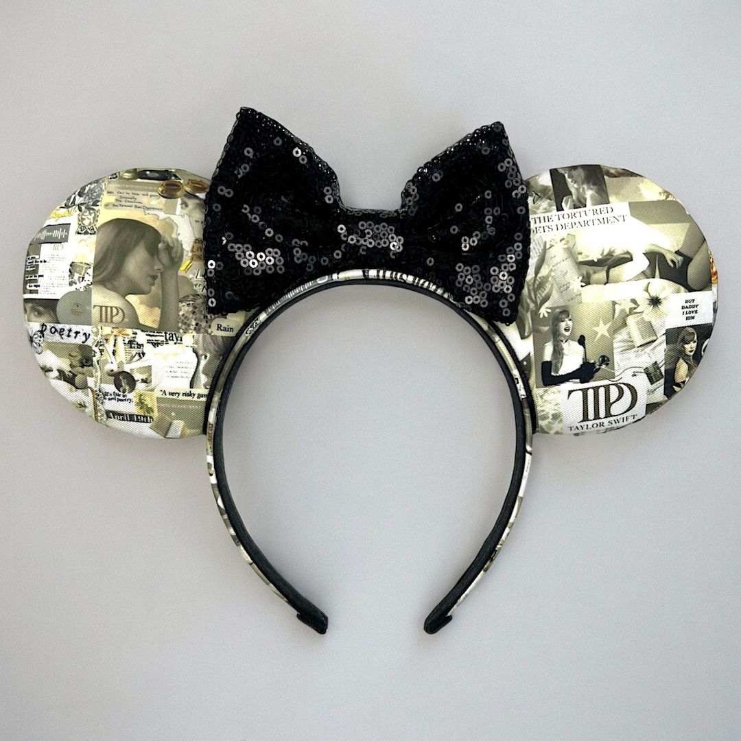 TTPD New Album Taylor Swift Inspired Mouse Ears I Mickey Ears I Minnie ...
