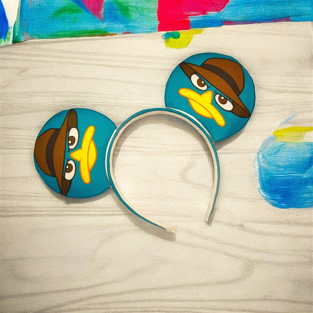Perry the Platypus Inspired Mouse Ears | Phineus and Ferb | Minnie Ears ...