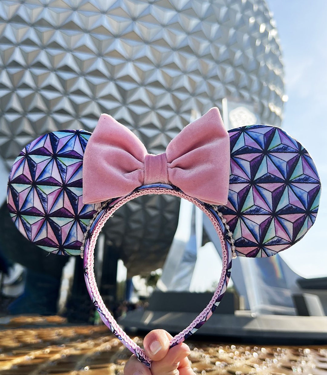 Epcot Grand and Miraculous Spaceship Earth Inspired Mouse Ears Custom ...