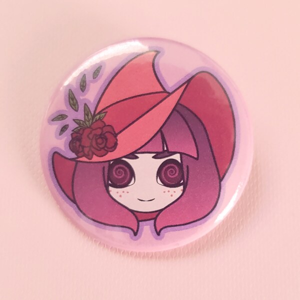 Witch Button - Etsy