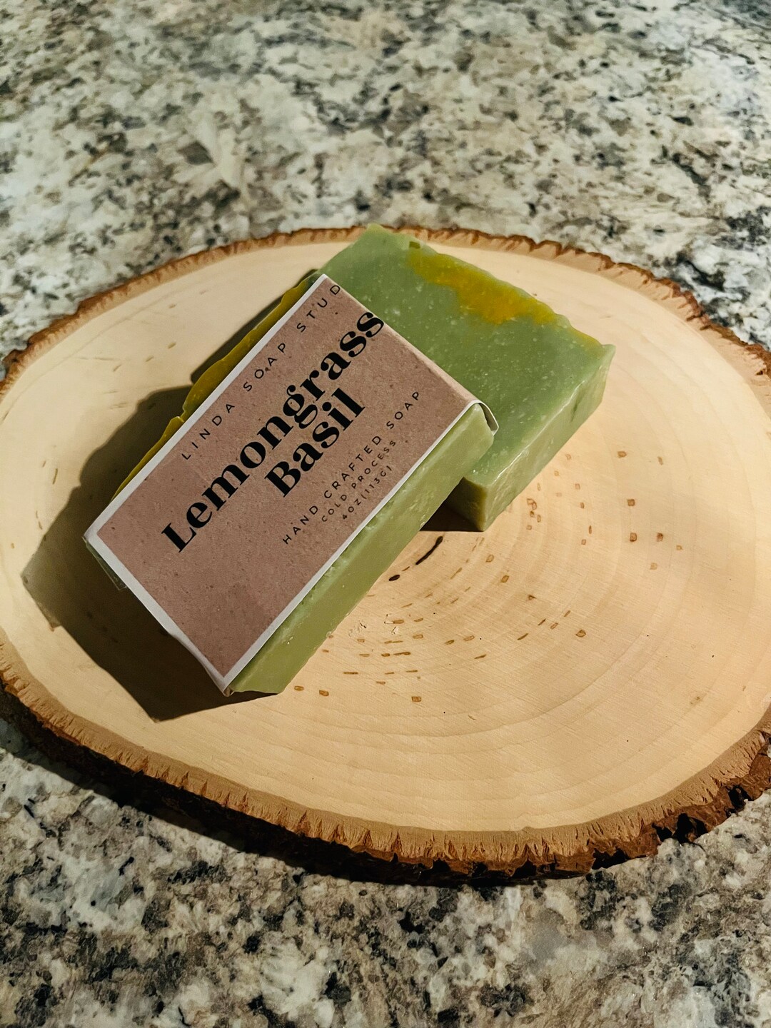 Lemongrass & Basil Handmade Cold Process Soap - Etsy