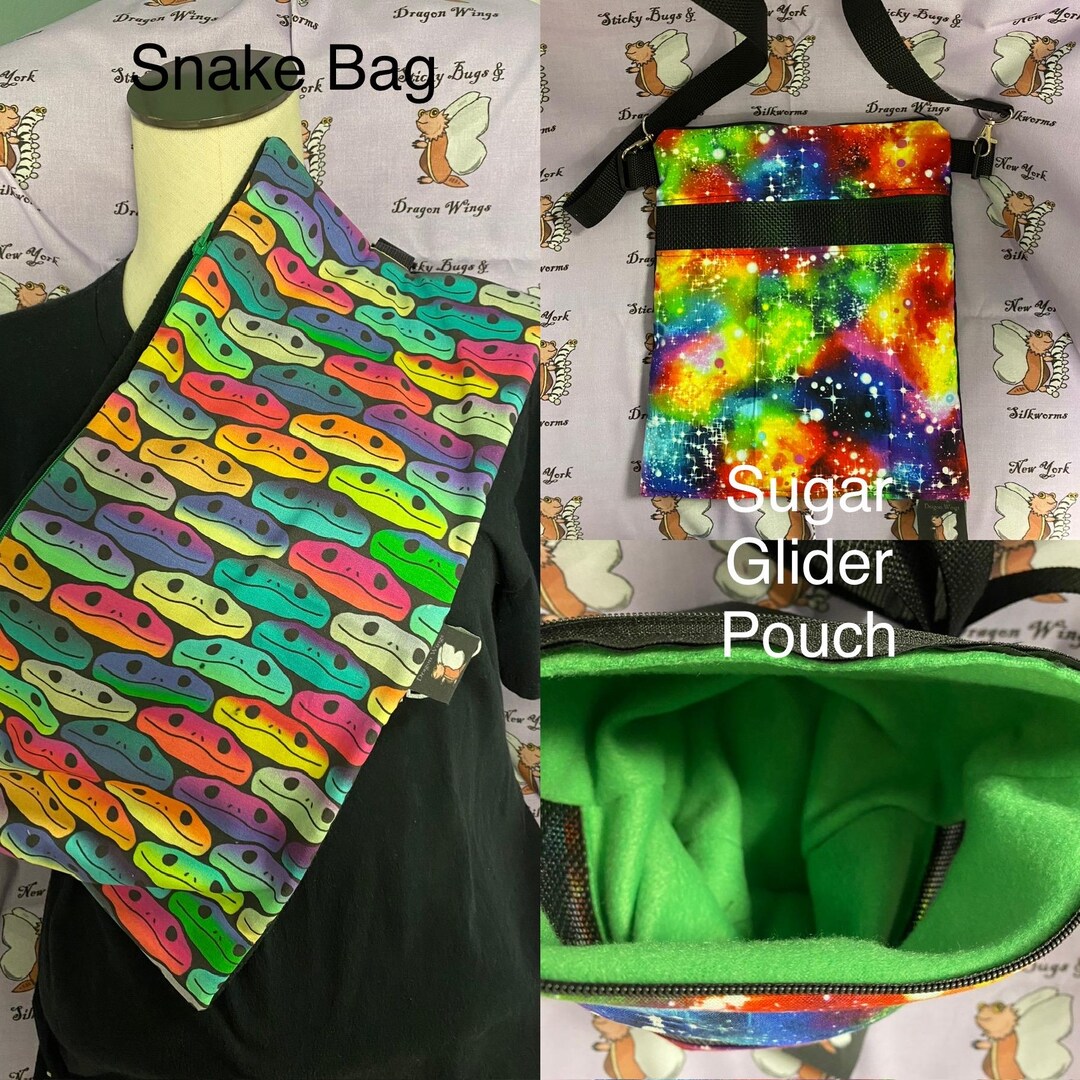 Snake Bags and Sugar Glider Pouches - Etsy