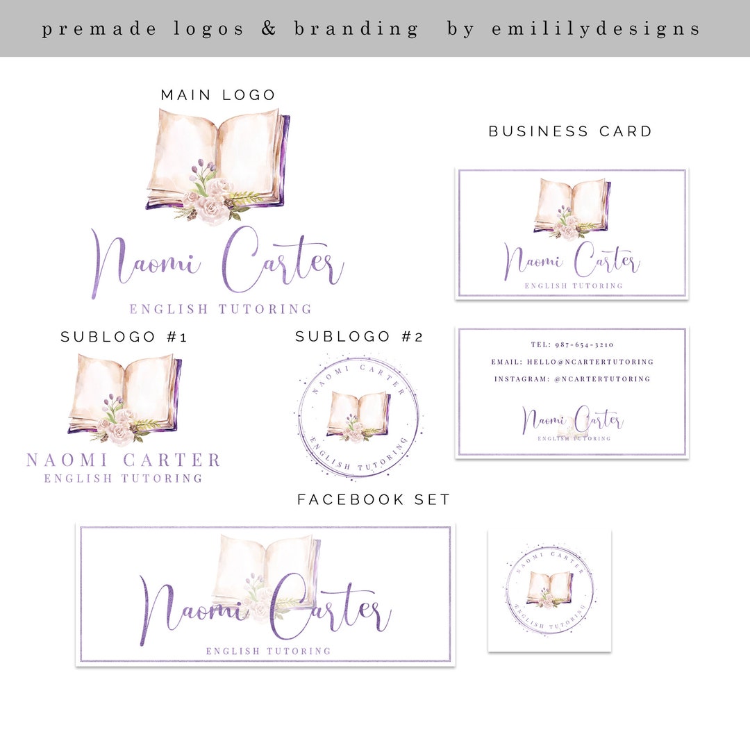 Tutor Logo, Private Tutor Logo, Learning Logo, Teaching Logo, Teacher ...